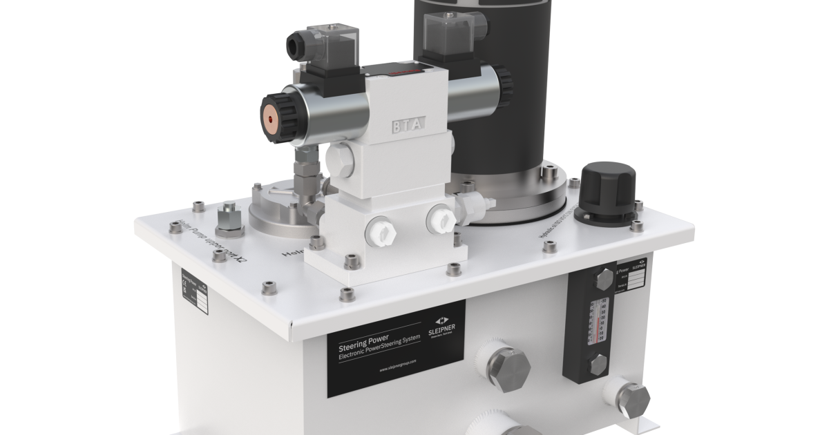 Power steering PS600 6,7l/min 24V DC - Sleipner UK